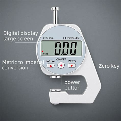 Digital Thickness Gauge Meter At ₹ 900 Piece Thickness Gauge In Surat Id 2857450950748