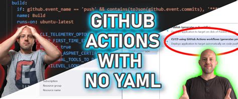 No Yaml Needed Create Github Actions Workflows From Vs And Cli Dev Community
