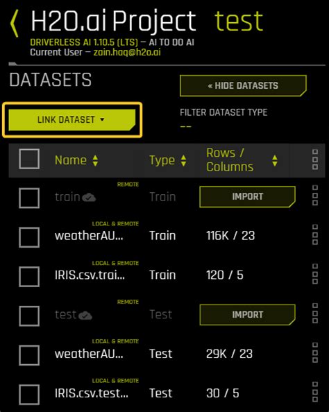 Project Workspace — Using Driverless Ai 11111 Documentation