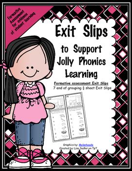 Exit Slips For Phonics Formative Assessment By Lisa Sadler TPT