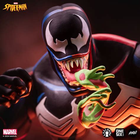 Spider Man The Animated Series Venom 16 Scale Figure Limited Edi