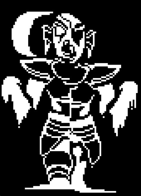 Undertale Undyne Melt Pixel Art Maker