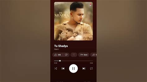 New Song Tu Shadeya By Famous Singer Harvi ️🧿 Youtube
