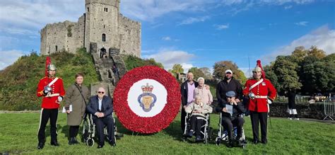 Visit To Cardiff Field Of Remembrance Silvercrest Group
