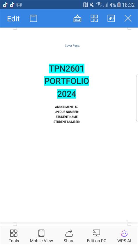 Tpn2601 Portfolio Assignment 50 2024 Studypass Tpn2601 Portfolio Assignment 50 2024 Studypass