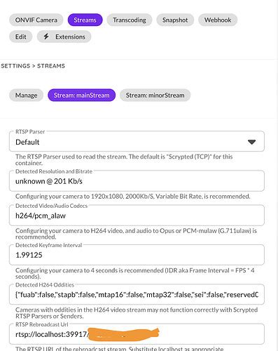 Unable To Get Audio From Any Camera Configuration Home Assistant