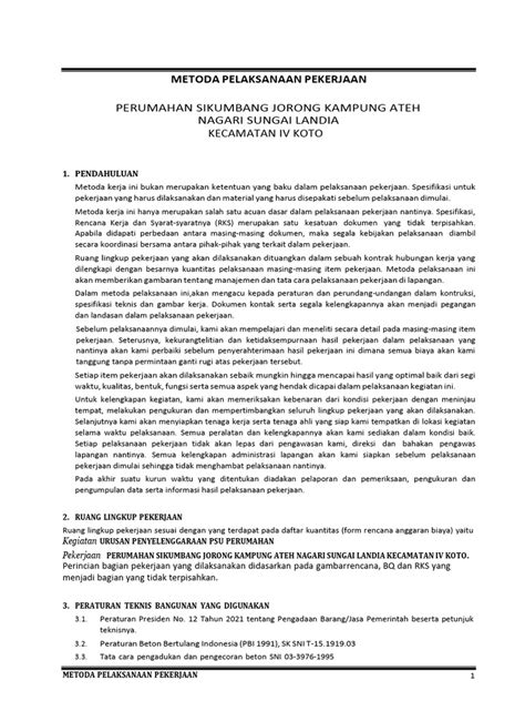 01 Proposal Urugan Dan Pemadatan Pdf