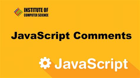 Javascript Comments Youtube