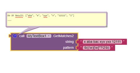 Regular Expression Mit App Inventor Help Mit App Inventor Community