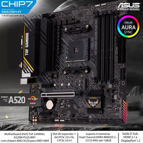 Motherboard Micro Atx Asus Tuf Gaming A M Plus Ii Wifi Chip