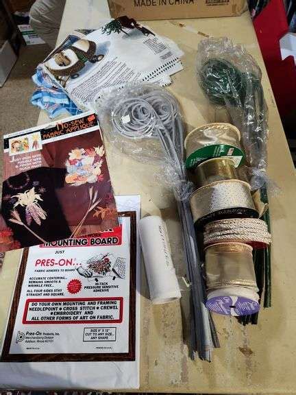 Assorted Crafting Auction Ohio Assorted Crafting Auction Ohio