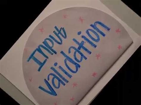 Input Validation YouTube