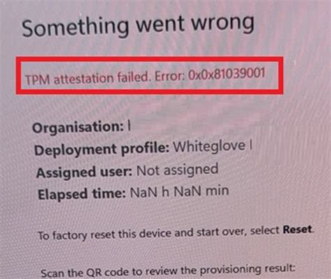 Tpm Attestation 0x81039001 When Ekrsa3072 Breaks Autopilot