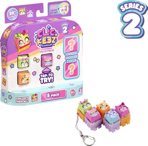 Clickeez Series 2 5 Pack Fidget Toys Verzamel Ze Allemaal Anti