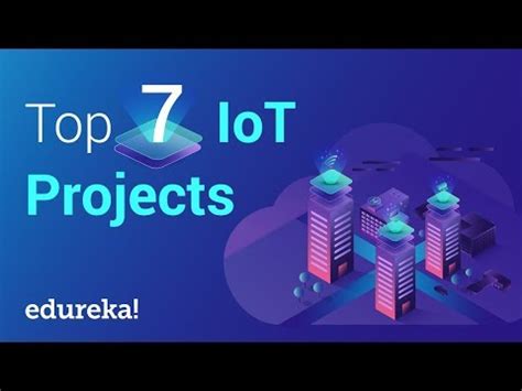 Top 7 IoT Internet Of Things Projects IoT Project Ideas IoT Training Edureka Video Kidibot