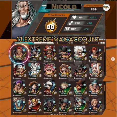 Ios Android Hyber Boost Ex Max Luffy Nika Zoro Onigashima Shank