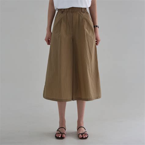 메이뜰 초경량 슬릿 와이드밴딩팬츠s L