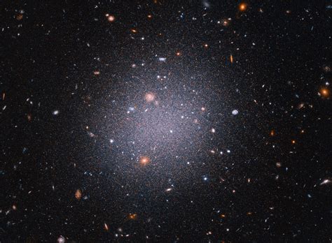 A See Through Galaxy This Hubble Space Telescope Snapshot … Flickr