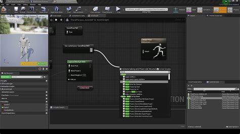 Ue4 Blend Poses By Boolean Value Youtube
