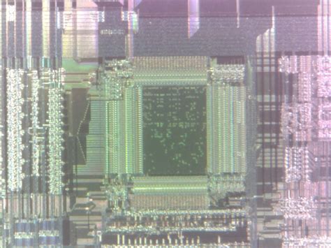 IC Decap Texas Instruments TMS57002 Audio DSP Experimental Engineering