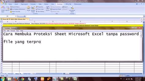 Cara Buka Password Vba Project Excel Perprograms