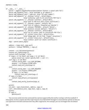 Learning Python Network Programming Chapter APIs In Action Found True Break If Found