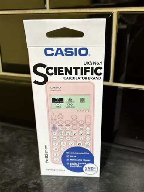 casio fx 83gt cw pink classwiz scientific calculator new £8 31