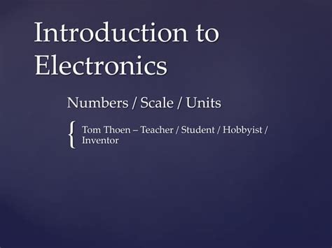 Part 1 Introduction To Electronicspdf