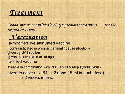 Infectious Bovine Rhinotracheitis Pps