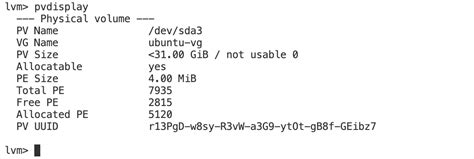 Linux 根目录扩容 Shiikos Blog
