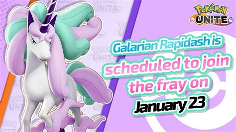 Galarian Rapidash Charges Into Pokemon Unite With Dazzling Flair