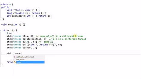 C Threading 8 Using Callable Objects Youtube