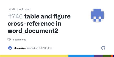 table and figure cross reference in word document2 · issue 746