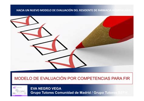 modelo de evaluación por competencias para fir