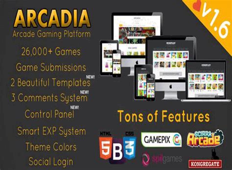 Arcadia V166 Oyun Scripti Ücretsiz Script İndir Php Asp Script Ve