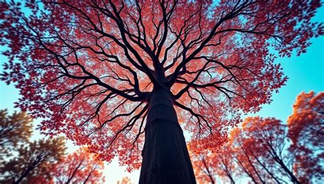 Tree Looking Up Perspective Image Free AI Generator Makepix