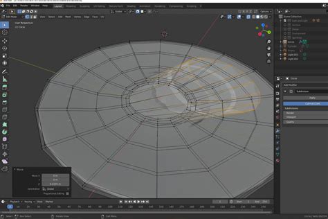 Mesh Vertices Movement Keeping View Perspective But Not Actually Moving The Vertices