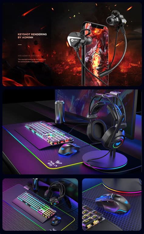 Game Wind Keyboard And Mouse Rendering On Behance Social Advertising Design Ad Design