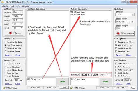 Udp Server Mode And Udp Client Mode Manual Pusr Iot
