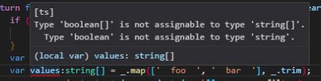 Javascript Typescript With Lodash Map Trim Returns Boolean Stack