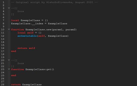 Rzss Class Inserter Creating Class Modulescripts Made Easy