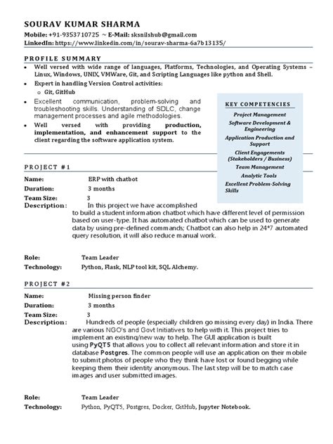sourav resume final pdf computer network python programming