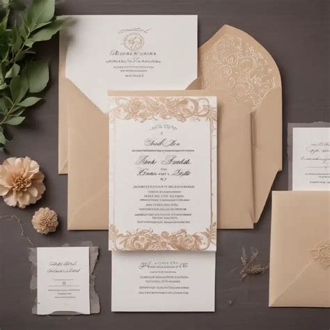 Perfecting Luxury Wedding Invitation Suite Design The Landing Resort