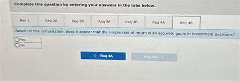 solved problem 14 24 algo simple rate of return payback
