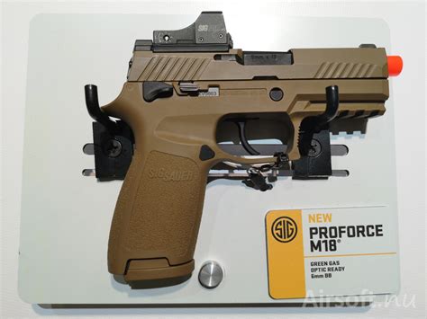 Airsoft.nu – Nyheter » Sig Sauer visade upp Proforce M18 på SHOT Show 2020