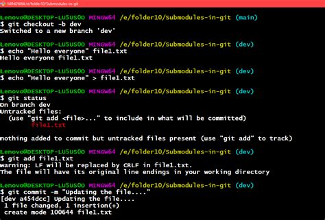 Submodules In Git GeeksforGeeks