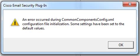 Cisco Email Security Plug In Installation Using Custom Configuration Files Cisco