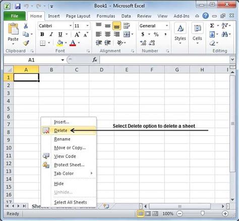 How To Delete Worksheet In Excel Printable And Enjoyable Learning