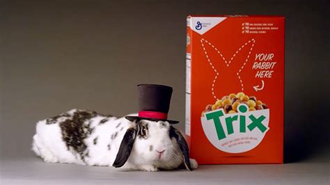 Trix Is Looking For A Real Live Silly Rabbit To Put On Its Boxes