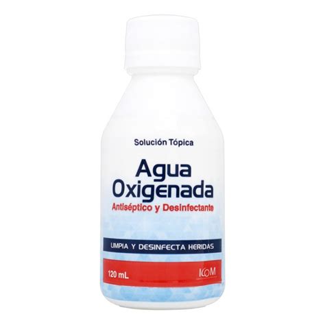 Agua Oxigenada Frasco 120 Ml